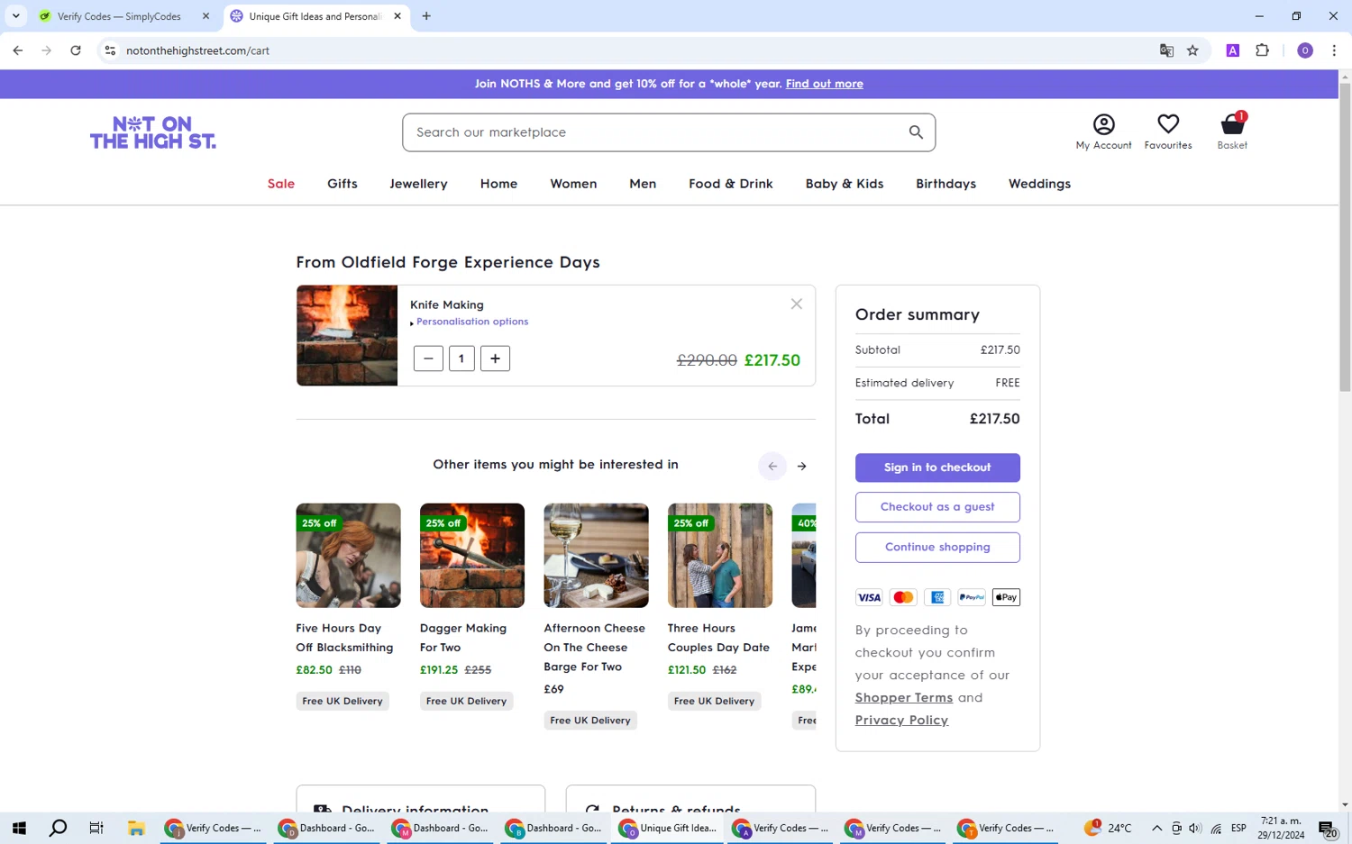 Not On The High Street Promo Codes - 10% Off | January 2025