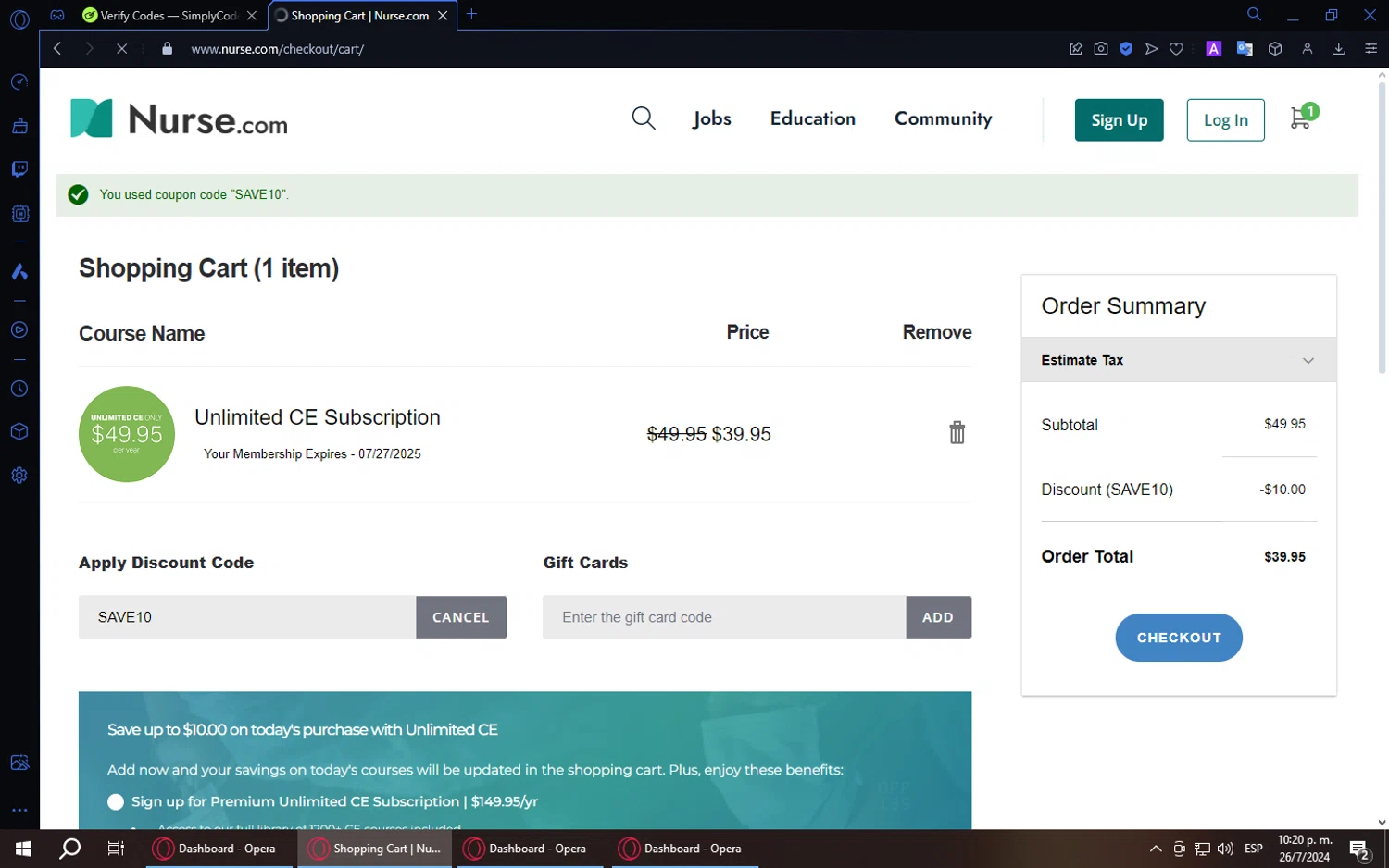 Nurse.com Promo Codes - 20% Off | September 2024