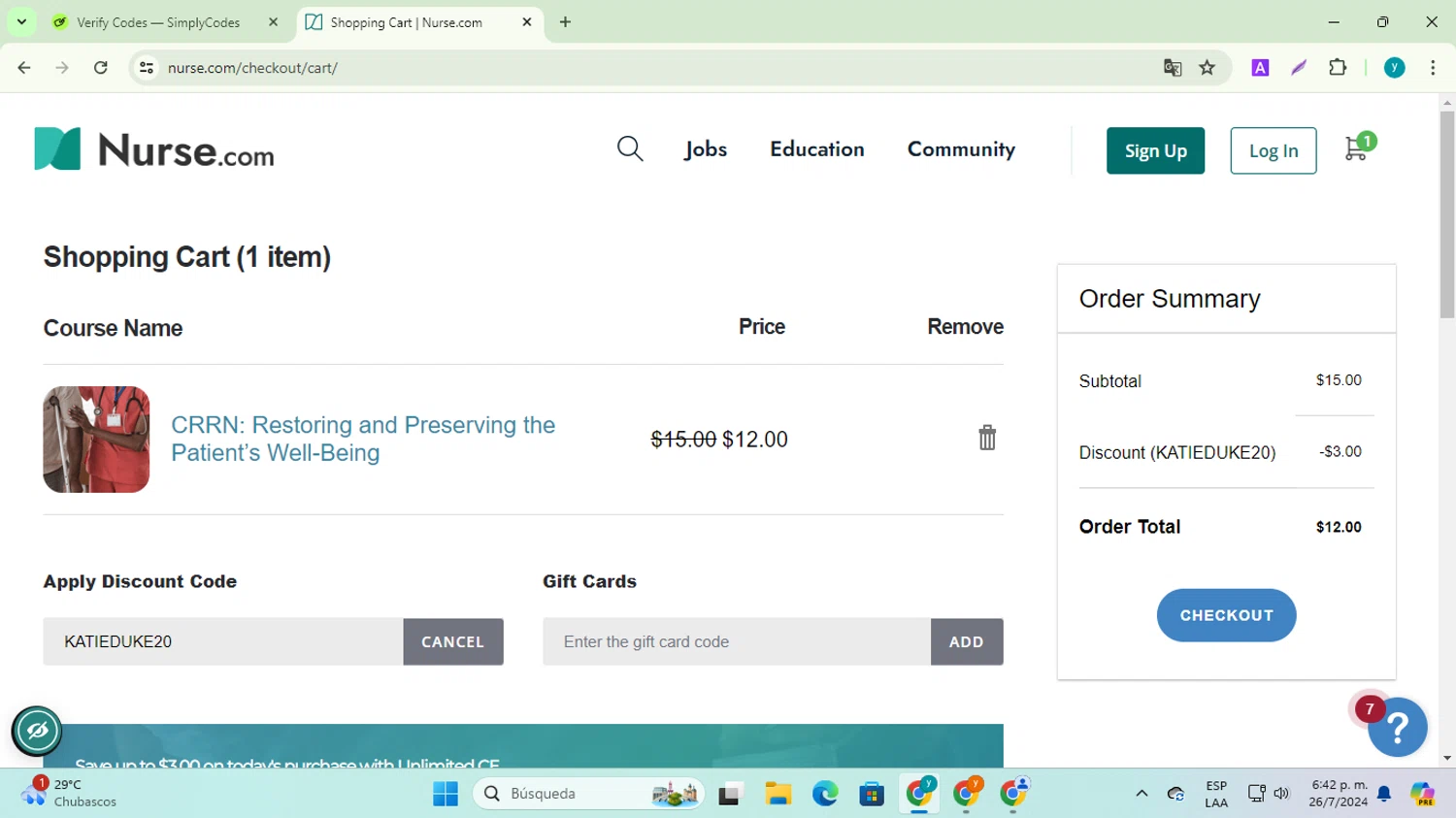 Nurse.com Promo Codes - 20% Off | September 2024