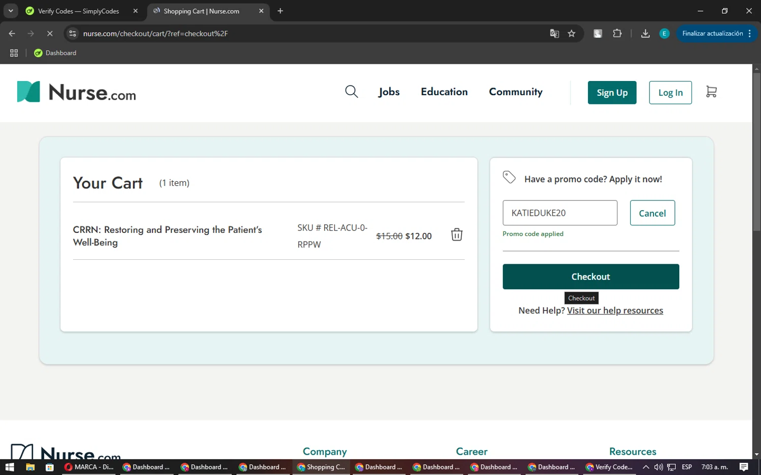 Nurse.com Promo Codes (7 Verified) - 20% Off Jan 2025