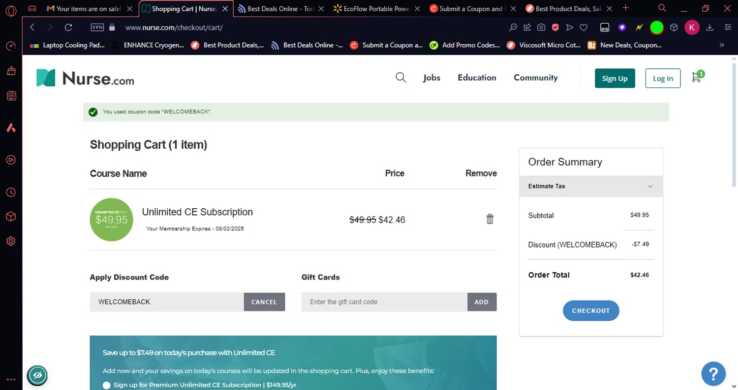 Nurse.com Promo Codes - 20% Off Discount Codes in August 2024 | SimplyCodes