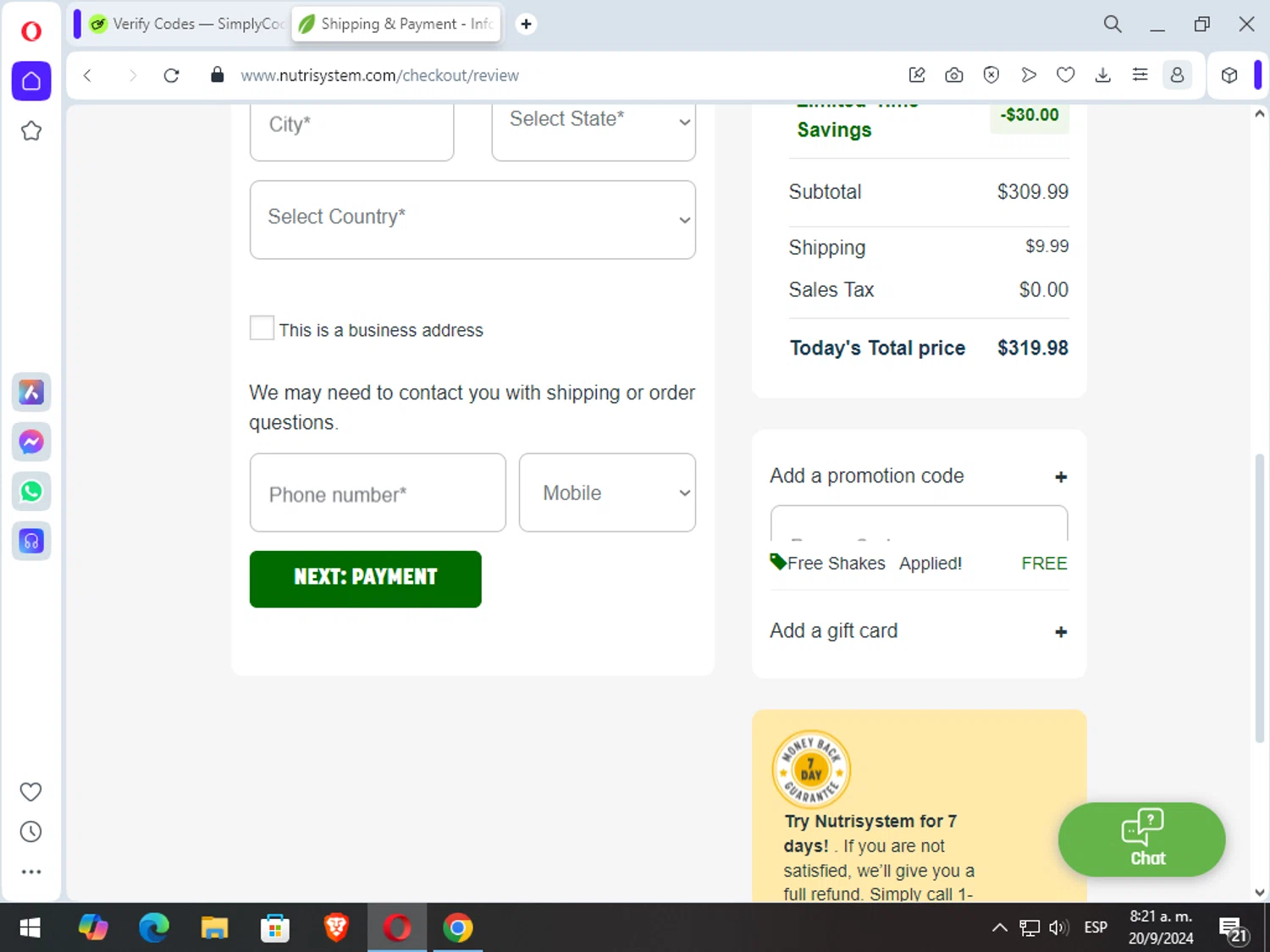 NutriSystem Promo Codes - $30 Off | October 2024