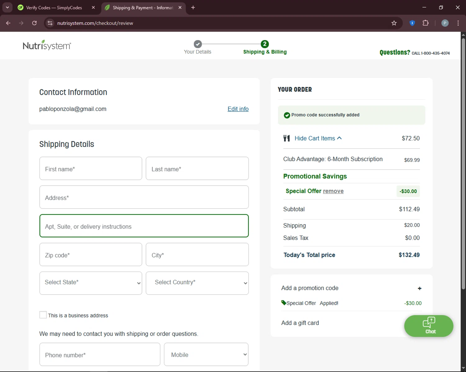NutriSystem Promo Codes - 30% Off (Verified) Oct 2025