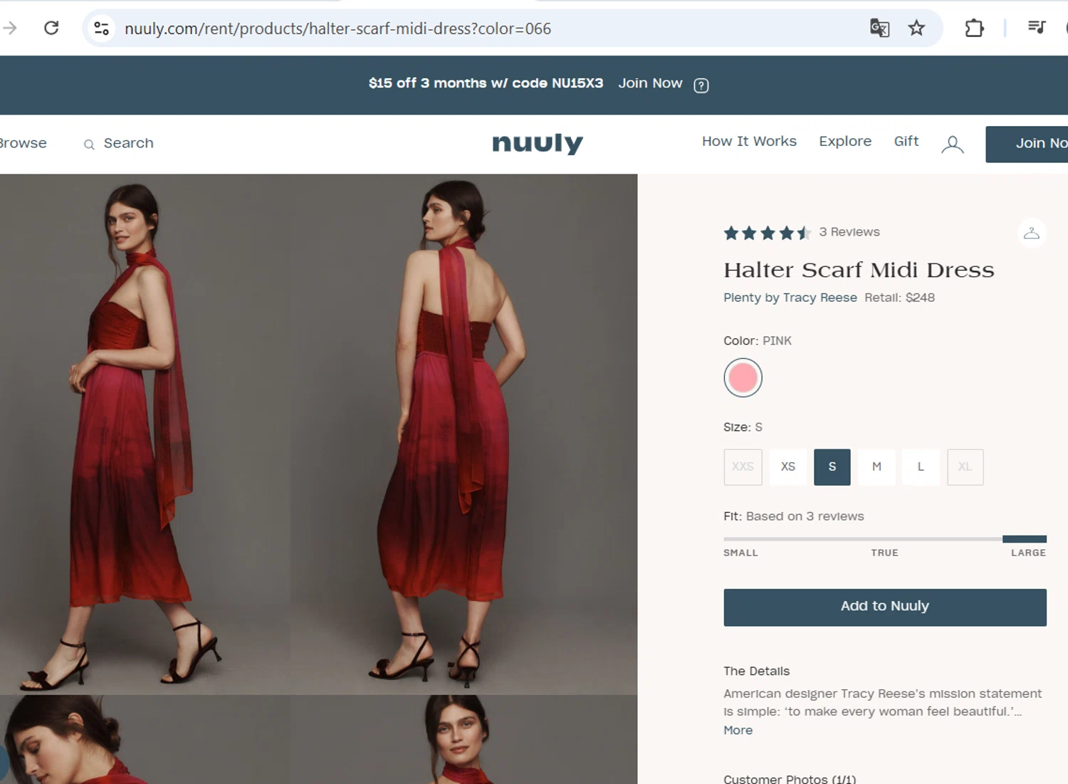 Nuuly Discount Codes - $15 Off (1 Verified) Sep 2025