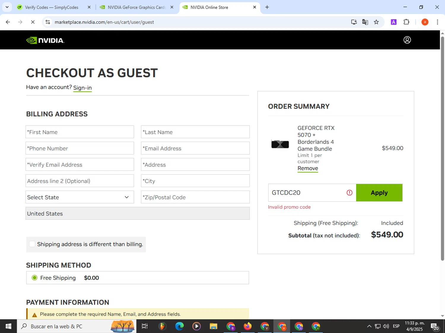 Nvidia Promo Codes - $160 Off (1 Verified) Nov 2025