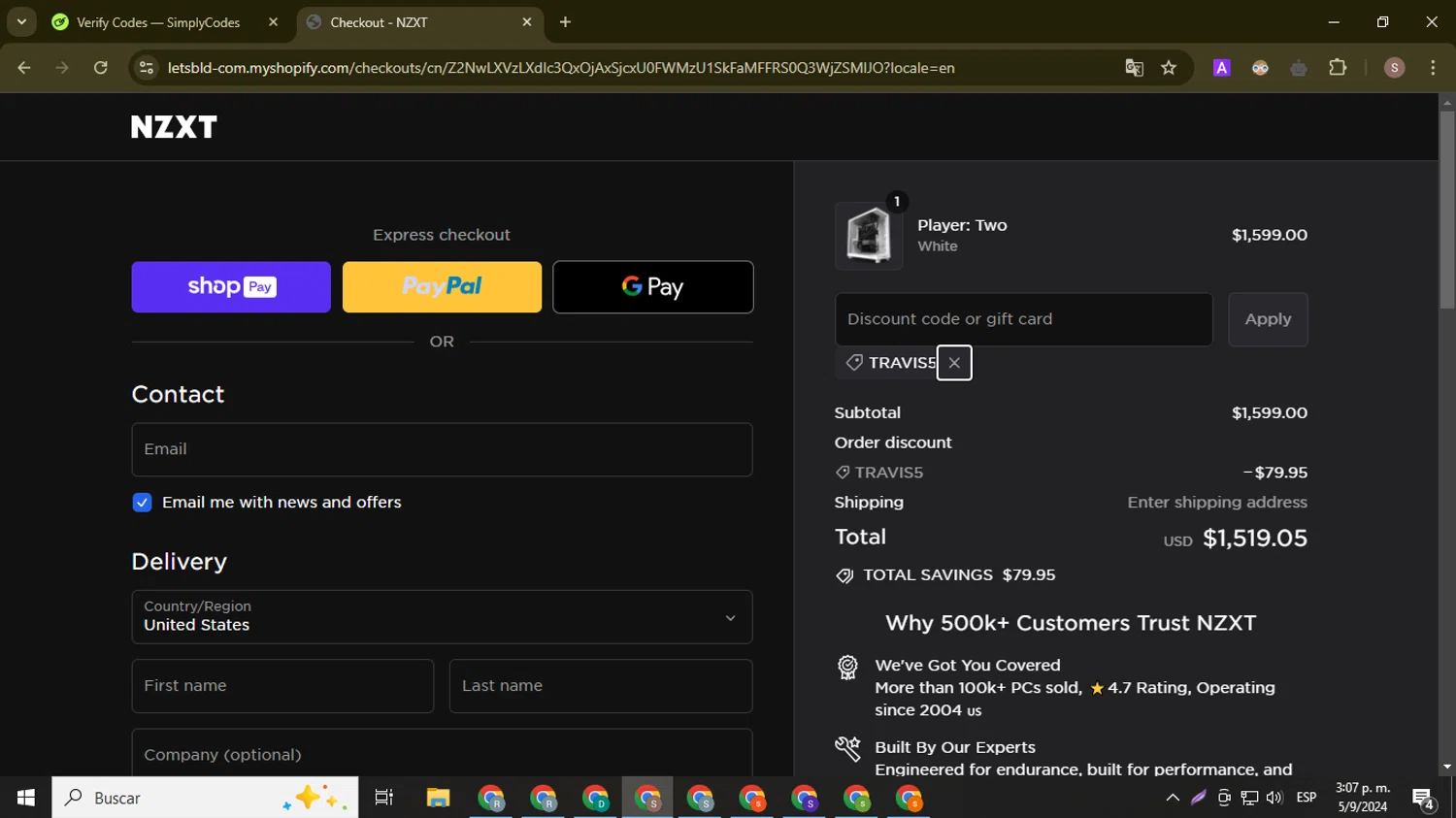 NZXT Discount Codes - 5% Off | September 2024