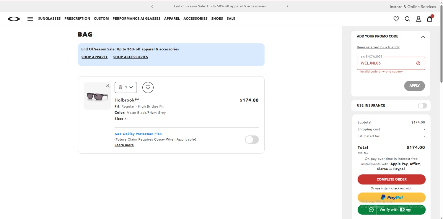 Oakley Discount Codes - 15% Off (4 Verified) Aug 2025