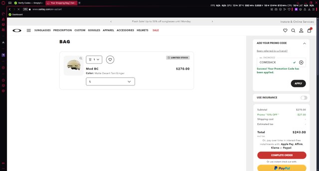 Oakley Promo Codes (6 Verified) - 10% Off Sitewide Feb 2025