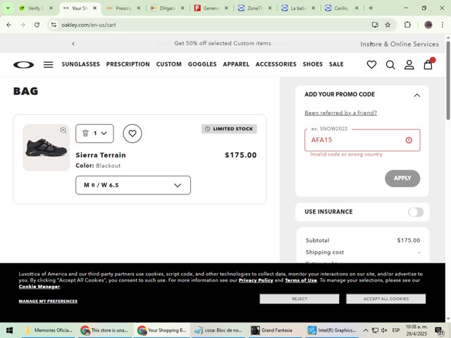 Oakley Promo Codes (4 Verified) - 20% Off Sitewide May 2025