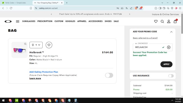 Oakley Promo Codes (4 Verified) - 20% Off Sitewide May 2025