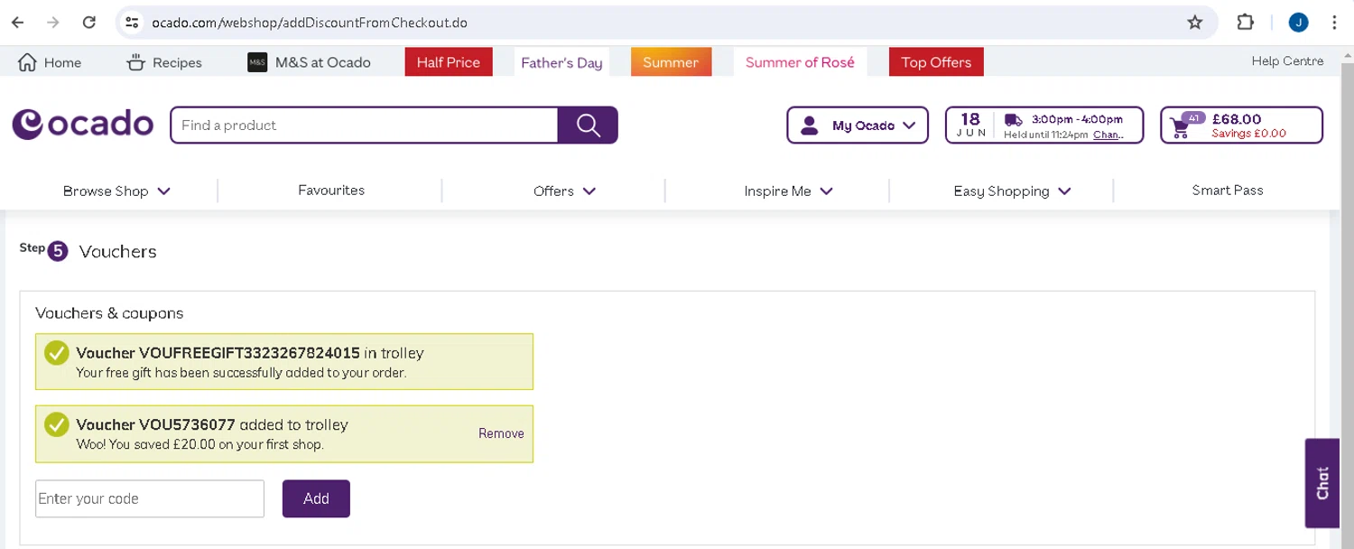 Ocado Discount Codes - 25% Off | October 2024