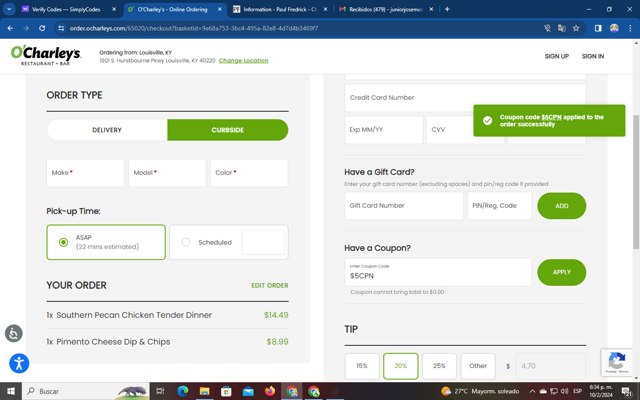 O'Charley's Promo Codes - 20% Off Coupons Aug 2025