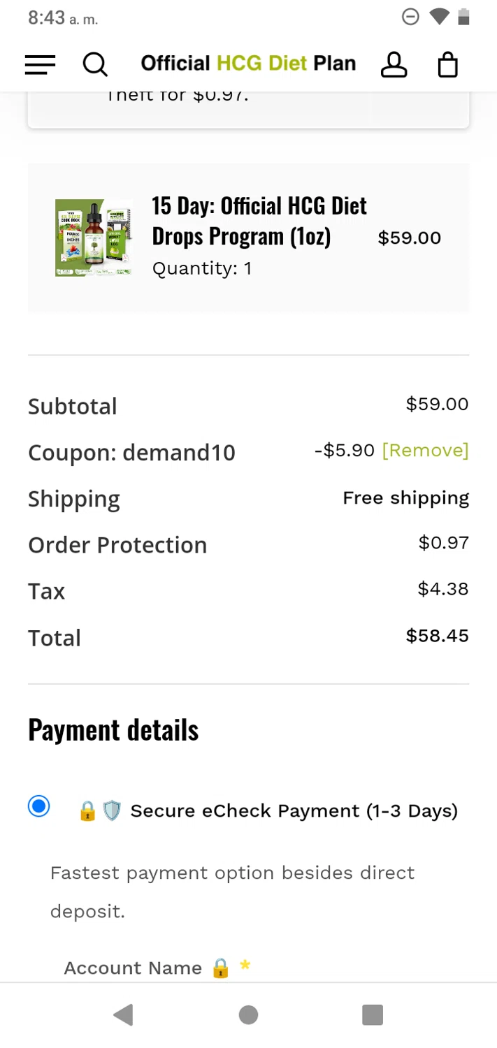 Official HCG Diet Plan Coupon Codes - 10% Off | November 2024