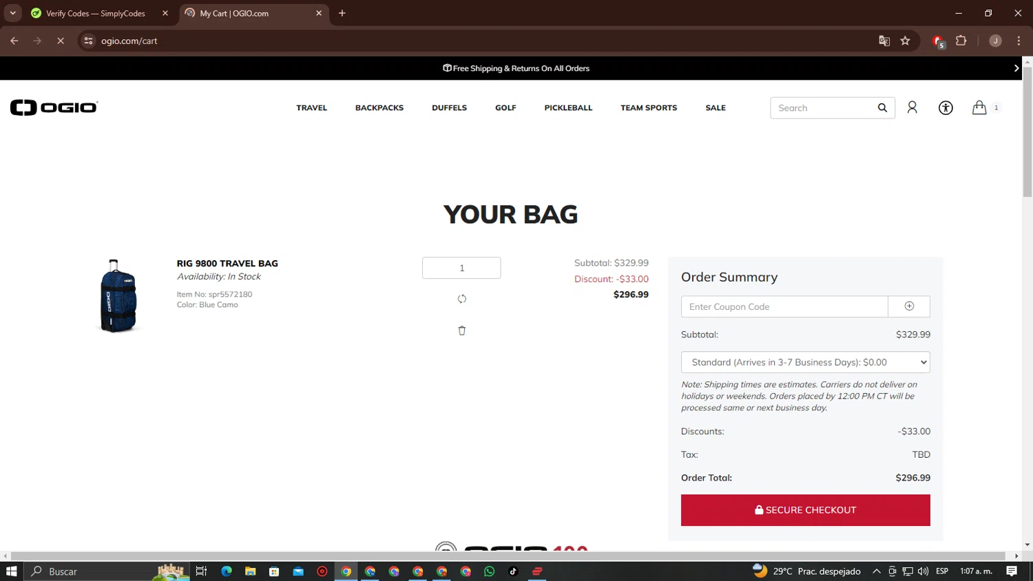 Ogio Coupon Codes - 30% Off | September 2024