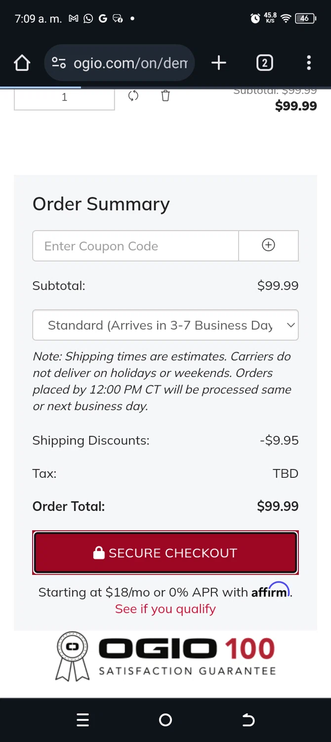 Ogio Coupon Codes - 30% Off | October 2024