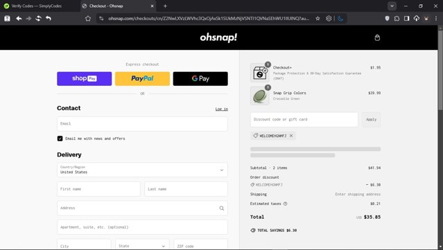 Ohsnap Discount Codes (8 Verified) - 15% Off w/Code Mar 2025