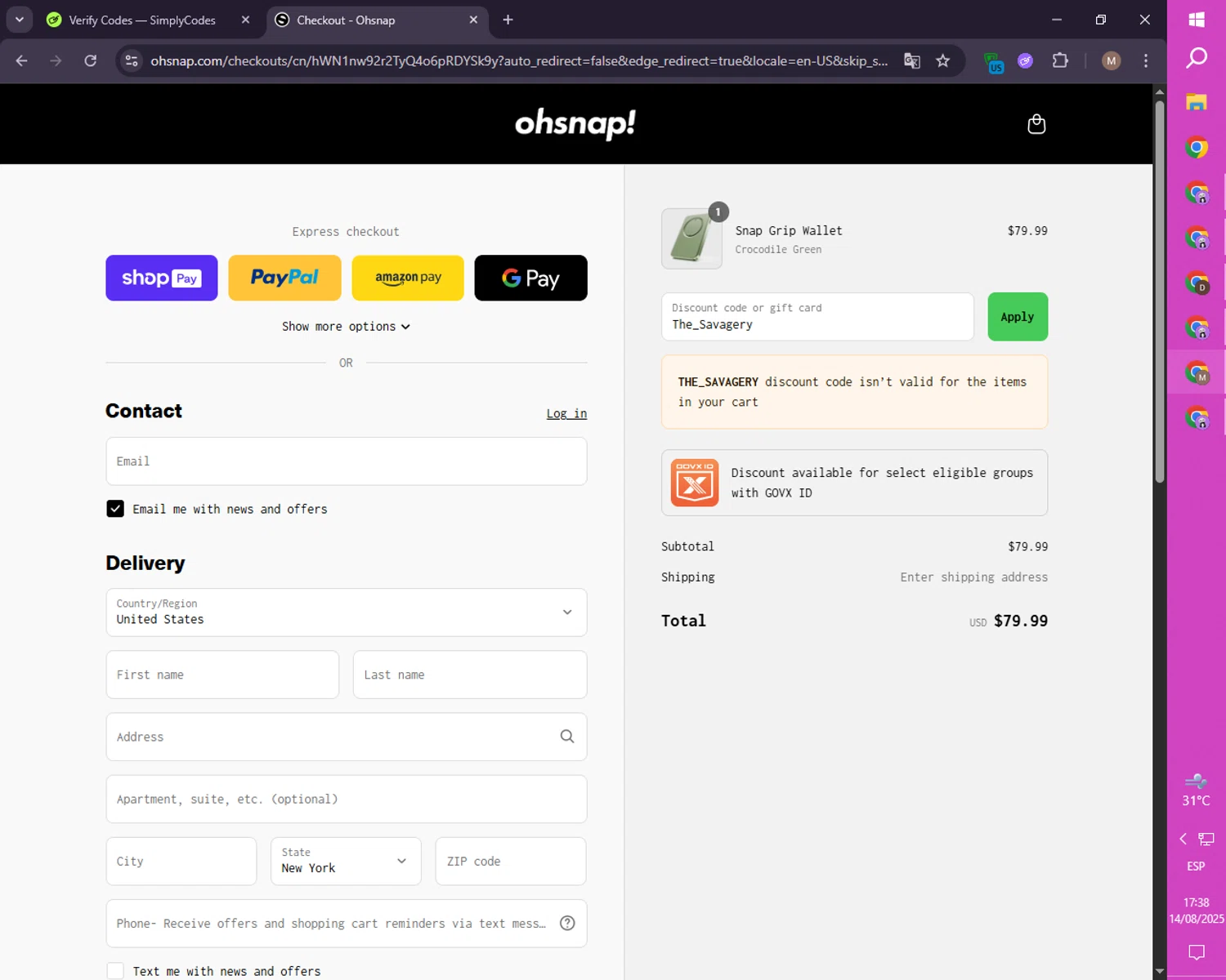 Ohsnap Promo Codes - 15% Off (5 Verified) Dec 2025
