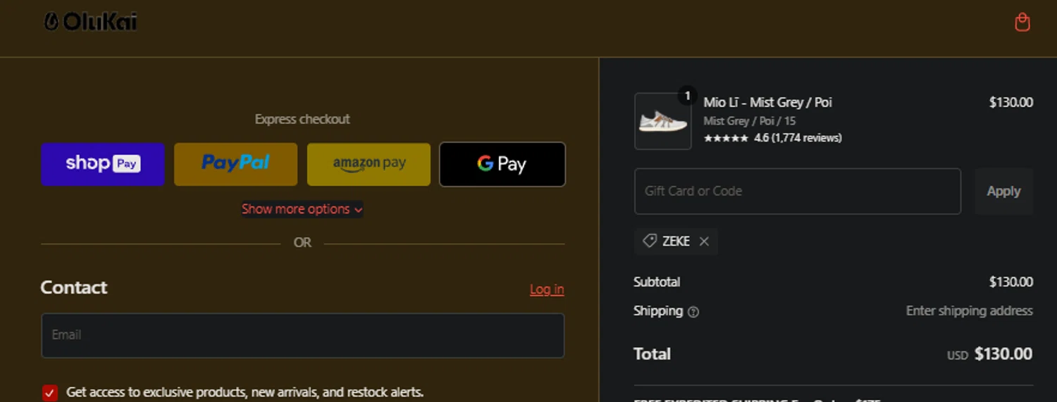 OluKai Coupon Codes (5 Verified) - Sitewide Jan 2025