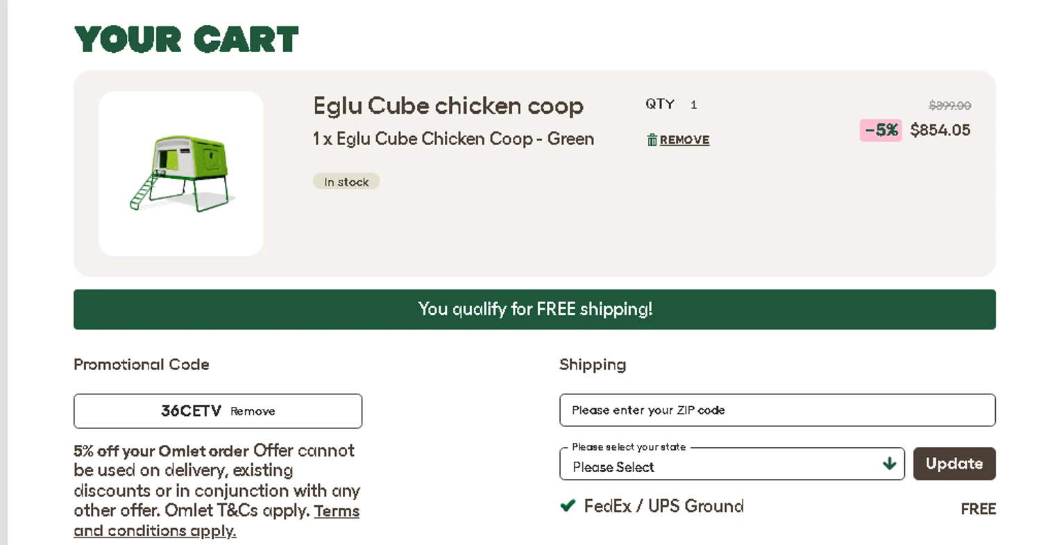 Omlet Promo Codes - 20% Off | September 2024