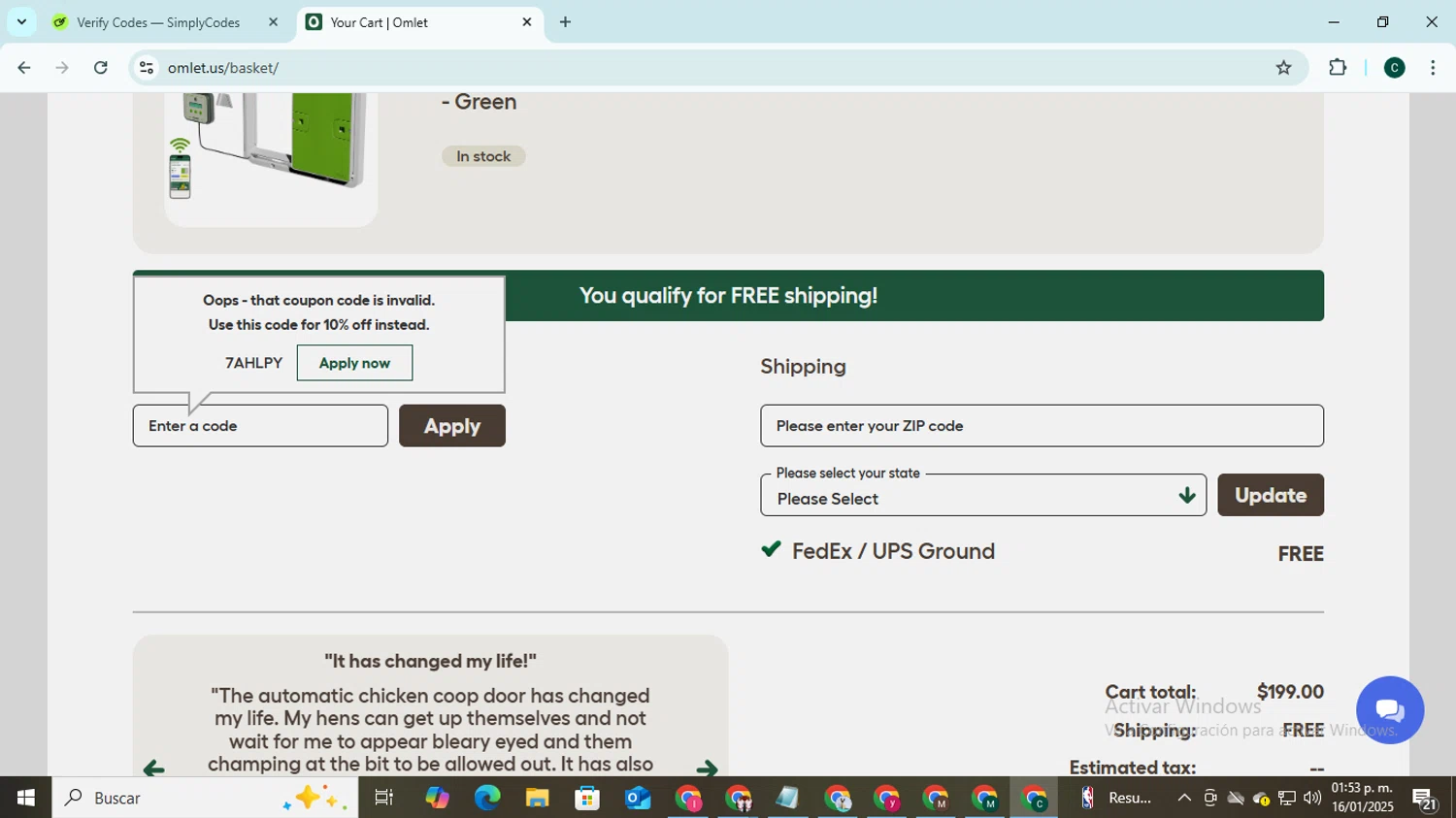 Omlet Promo Codes (8 Verified) - 10% Off Sitewide Jan 2025