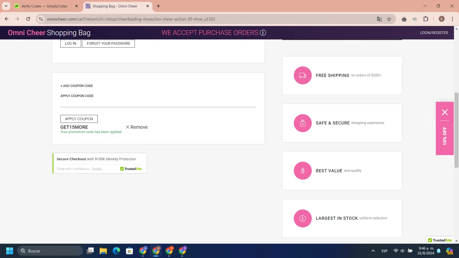 Omni Cheer Coupon Codes - 15% Off | September 2024