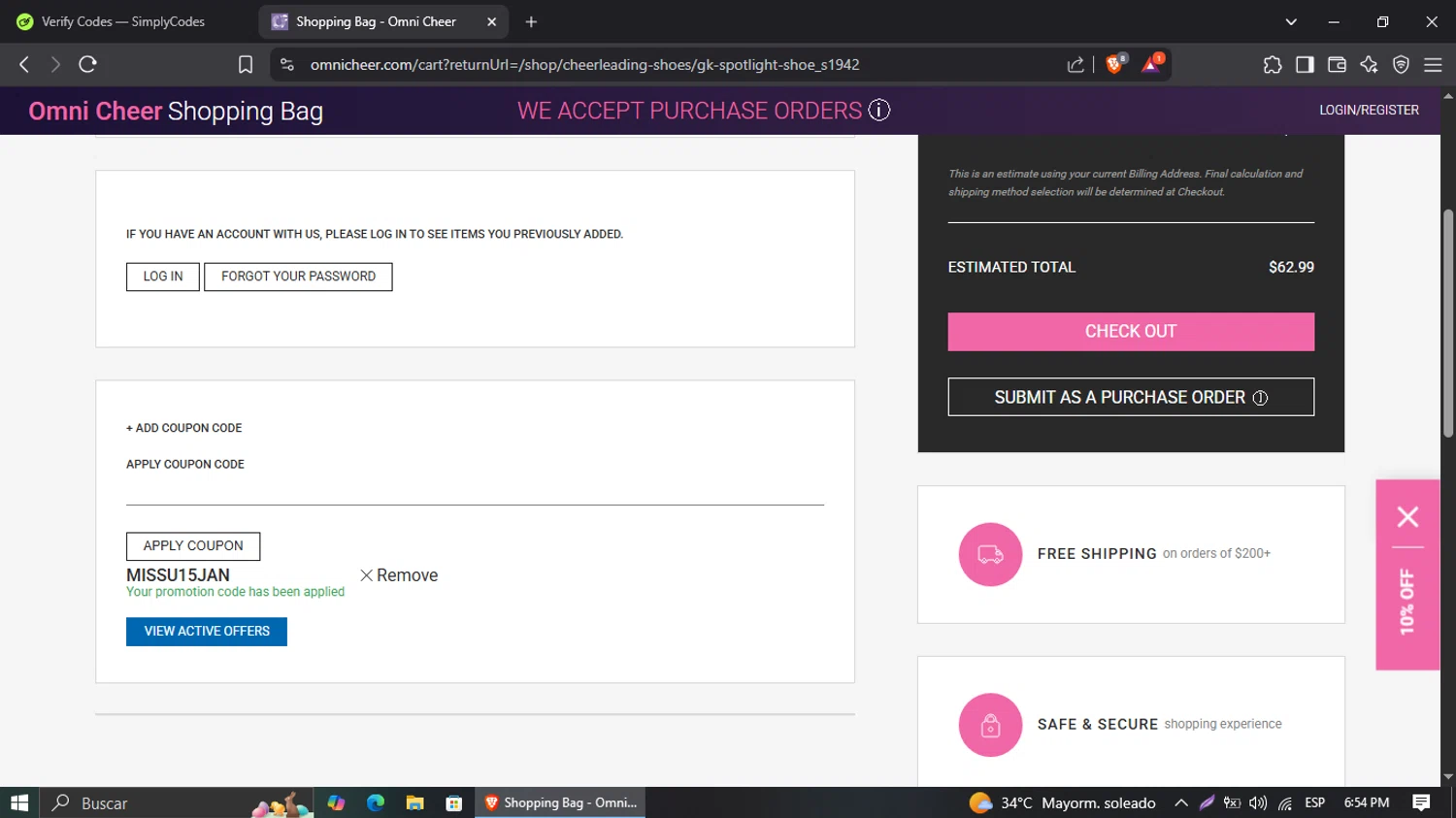 Omni Cheer Promo Codes - 25% Off (12 Verified) Dec 2025