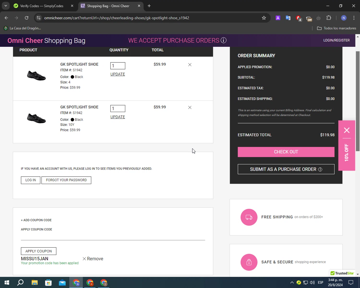 Omni Cheer Coupon Codes - 15% Off | September 2024
