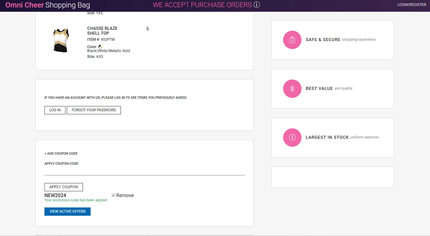 Omni Cheer Promo Codes (11 Verified) - 25% Off Sep 2025