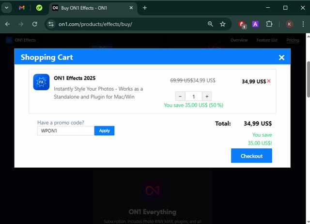 ON1 Coupon Codes (10 Verified) - 20% Off Sitewide Apr 2025