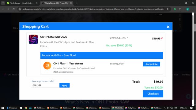 ON1 Coupon Codes (10 Verified) - 10% Off Sitewide Apr 2025