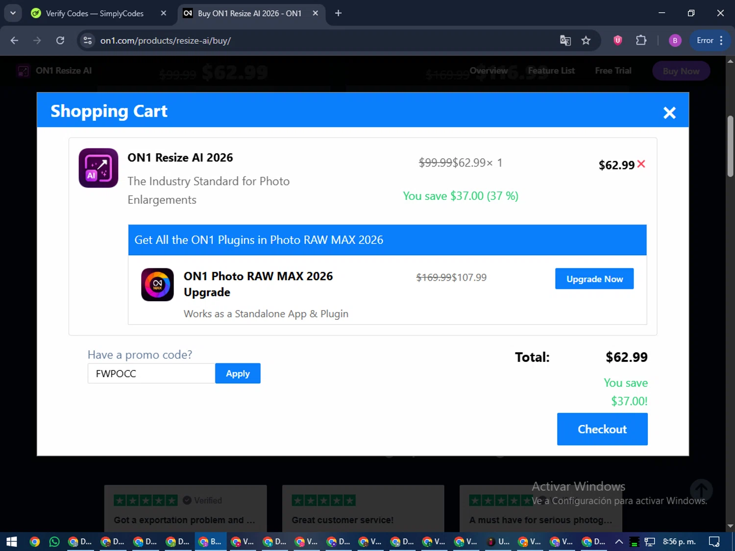 ON1 Promo Codes - 25% Off (23 Verified) Mar 2026