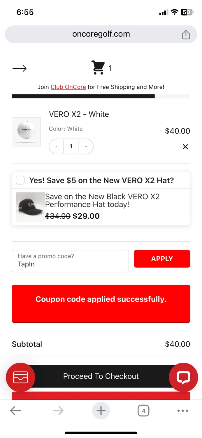 OnCore Golf Promo Codes - $10 Off | October 2024