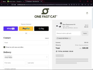 One Fast Cat Promo Codes - 10% Off Coupons Jul 2025
