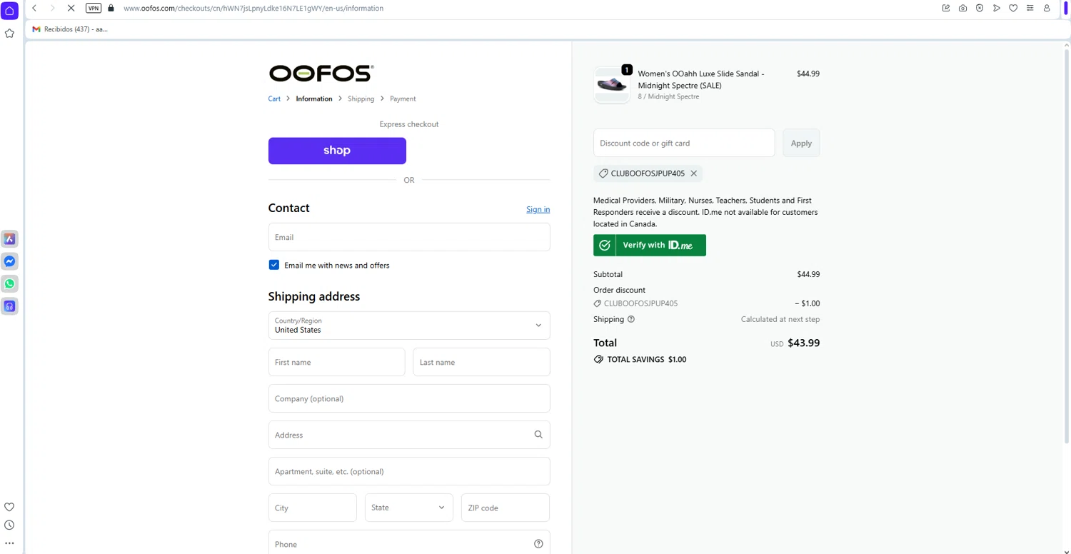 Oofos Promo Codes - 10% Off (3 Verified) Feb 2026