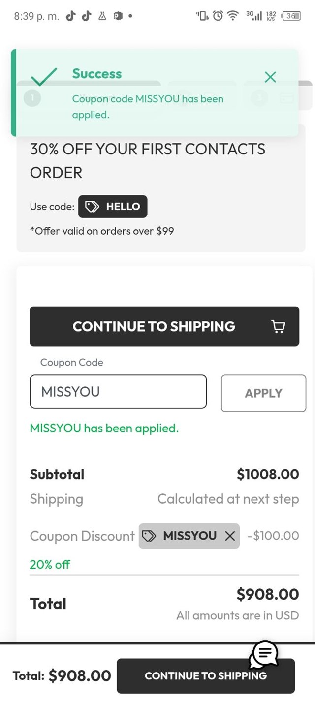 OptiContacts.com Promo Code (13 Verified) - 20% Off Jan 2025