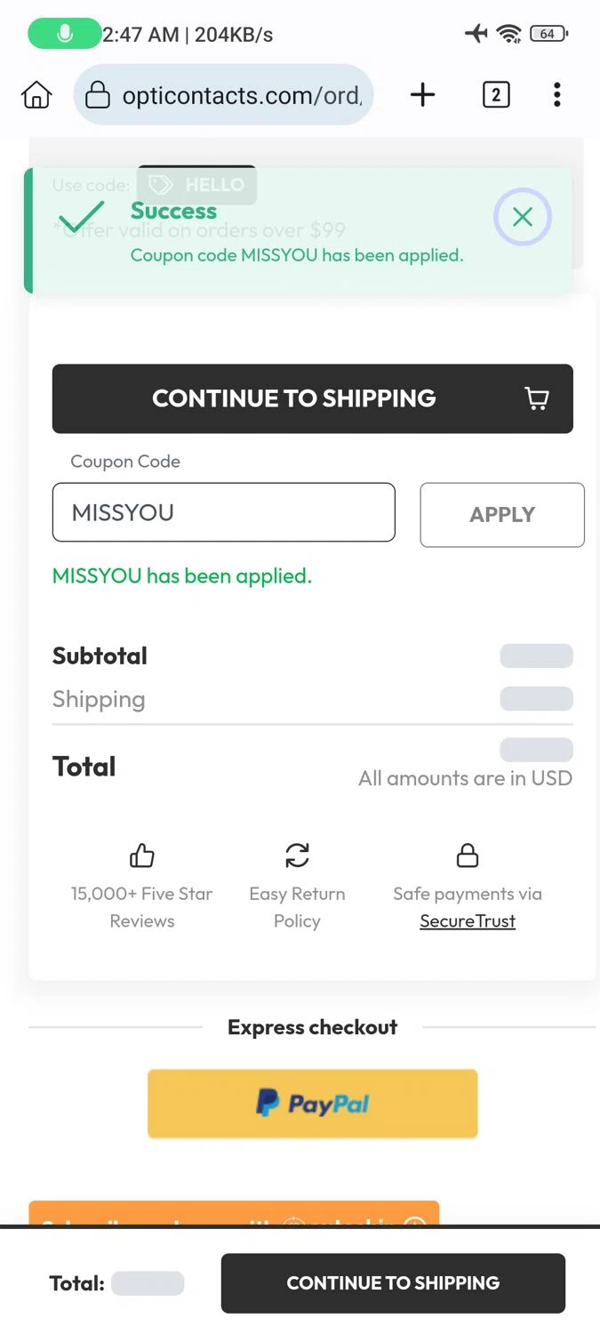 OptiContacts.com Promo Code (13 Verified) - 20% Off Jan 2025