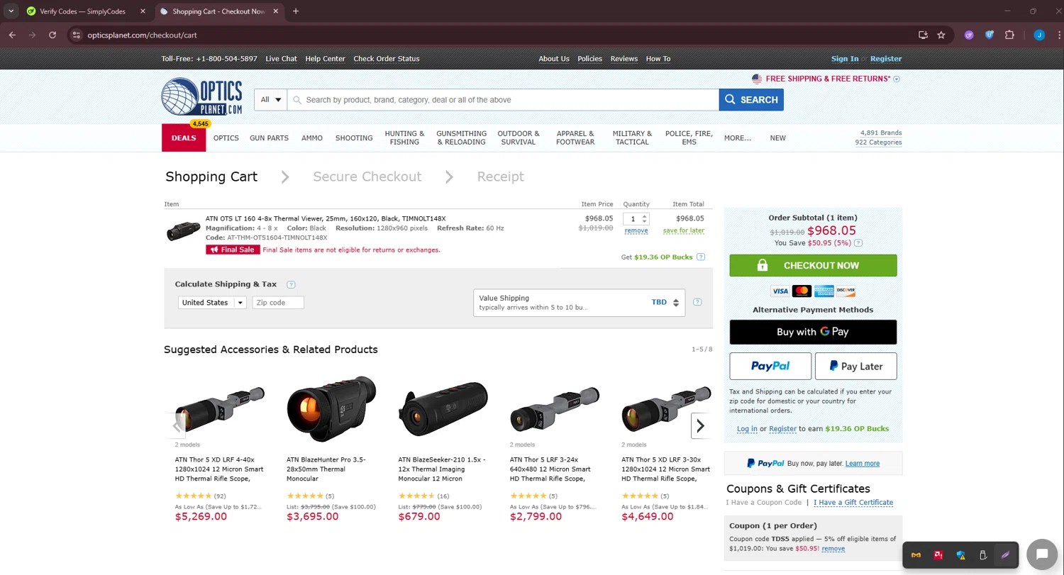 Optics Planet Promo Code - $80 Off (32 Verified) Dec 2025