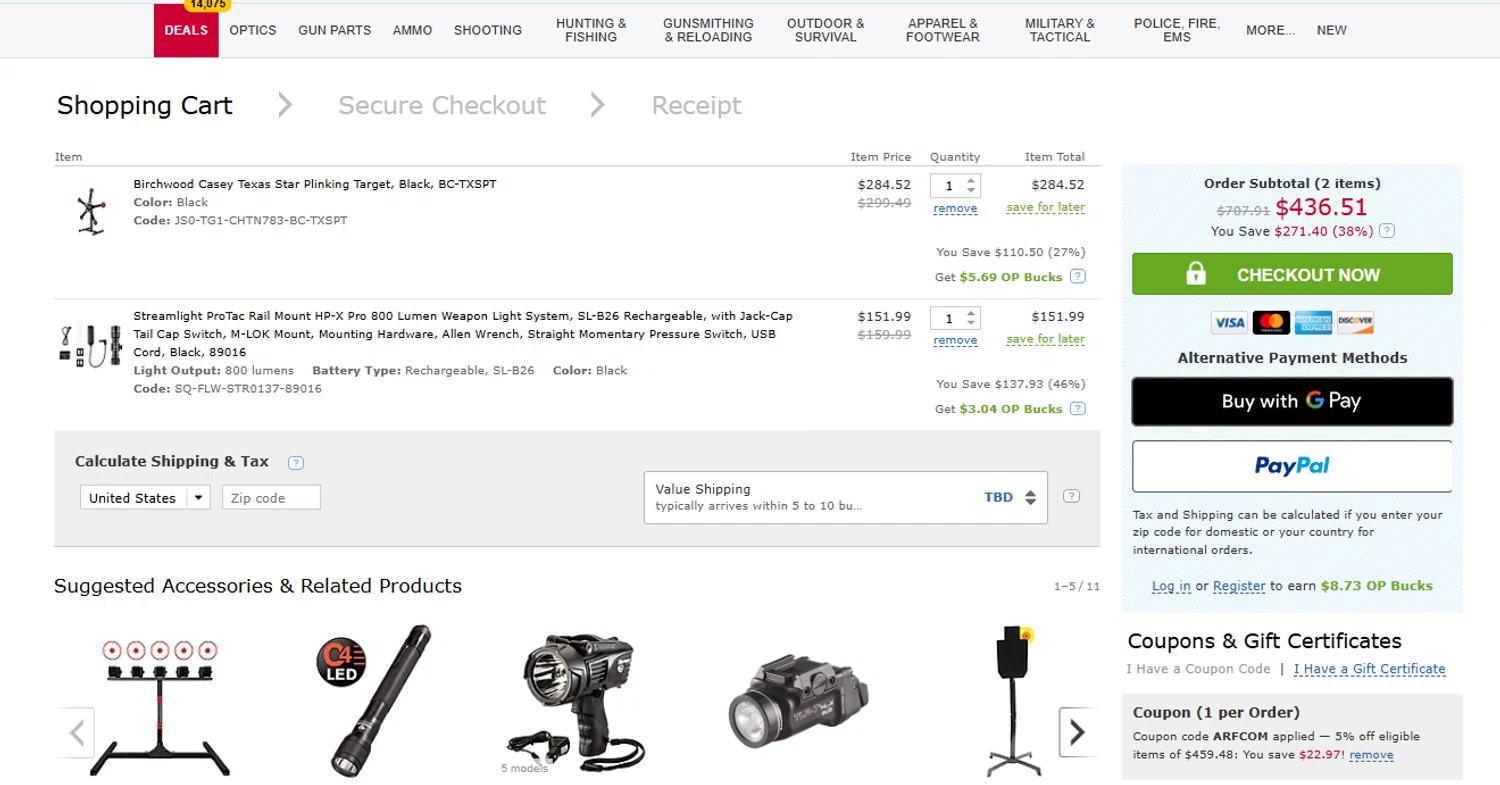 Optics Planet Promo Codes - 15% Off (Verified) Aug 2025