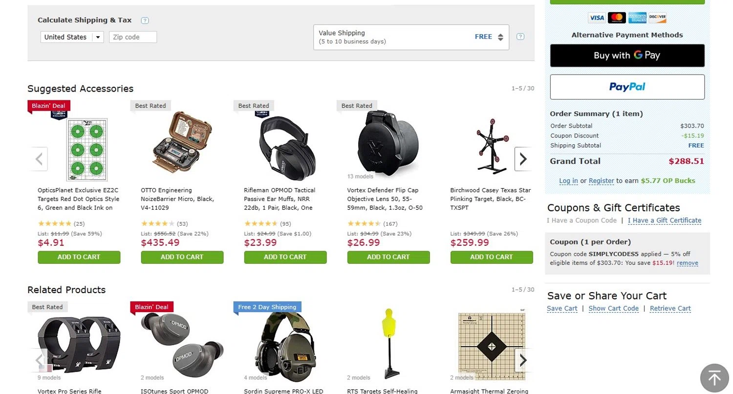 Optics Planet Promo Codes - 10% Off (Verified) Jun 2025