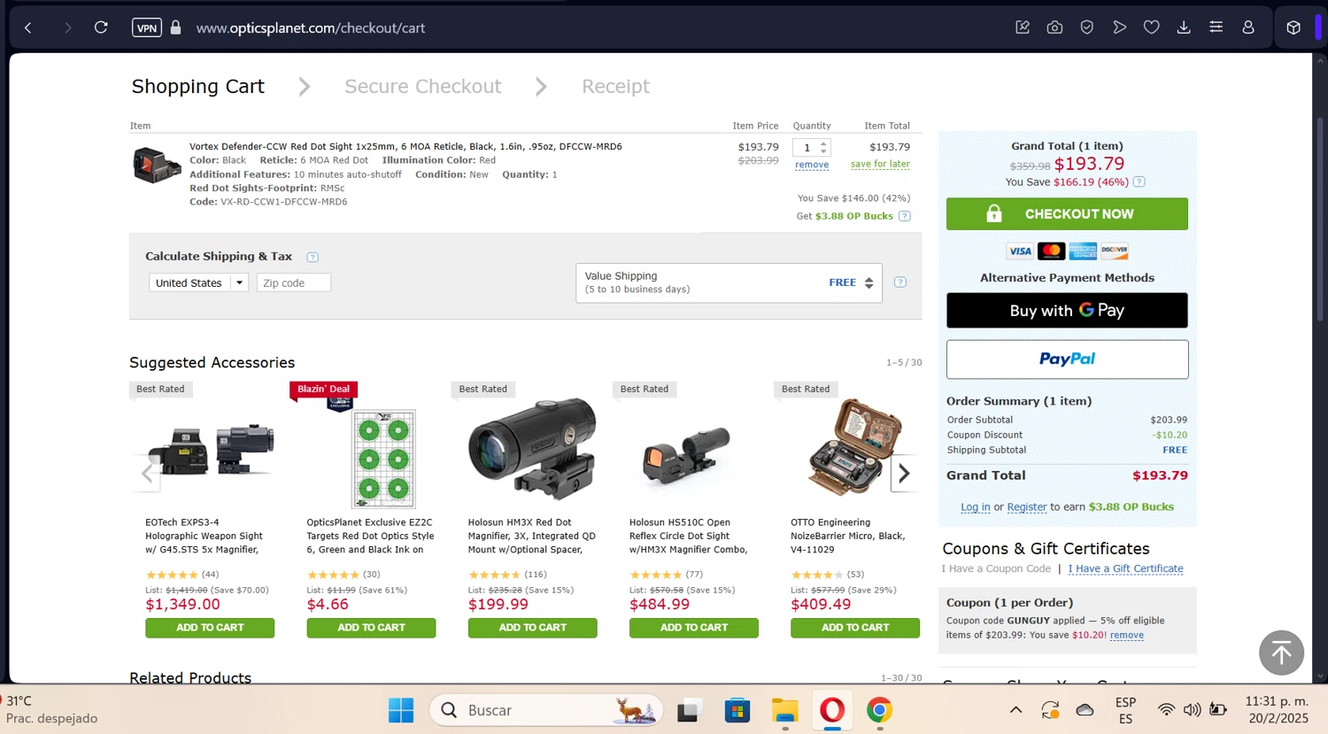 Optics Planet Promo Codes - 10% Off (Verified) Jul 2025