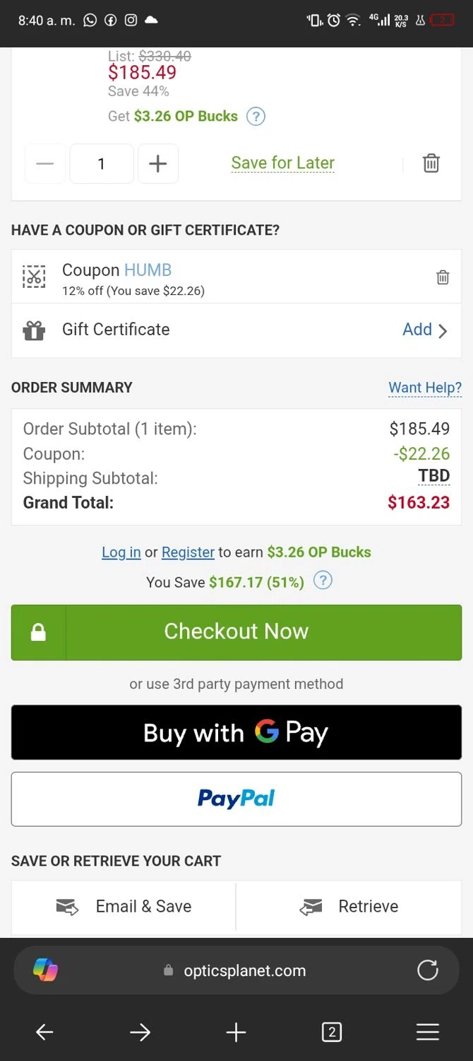 Optics Planet Promo Code - $80 Off (32 Verified) Dec 2025