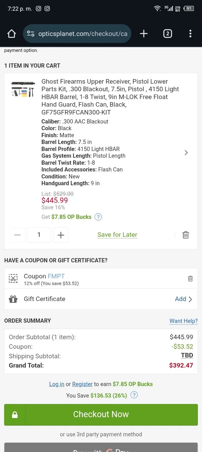 Optics Planet Promo Codes - 5% Off (Verified) Oct 2025