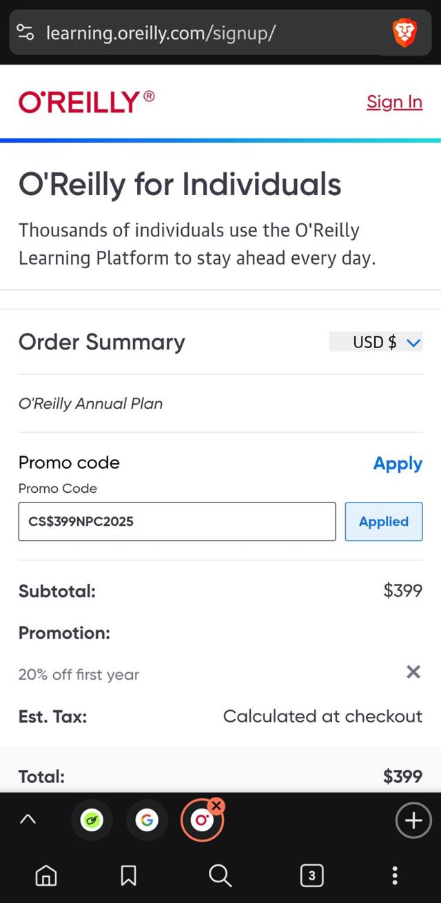 O'Reilly Discount Codes - 20% Off (1 Verified) Oct 2025