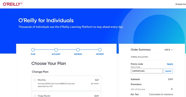 O'Reilly Discount Codes - 20% Off (1 Verified) Jun 2025