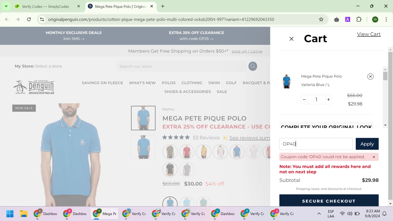 Original Penguin Coupon Codes - 10% Off | November 2024