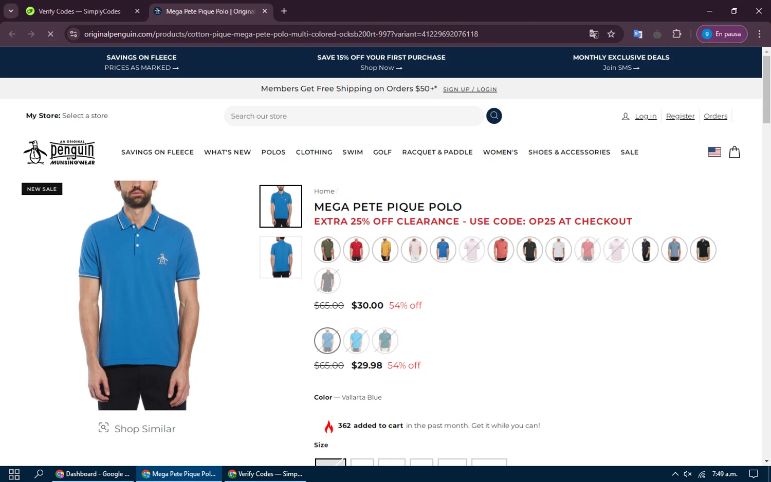 Original Penguin Coupon Codes - 15% Off | September 2024