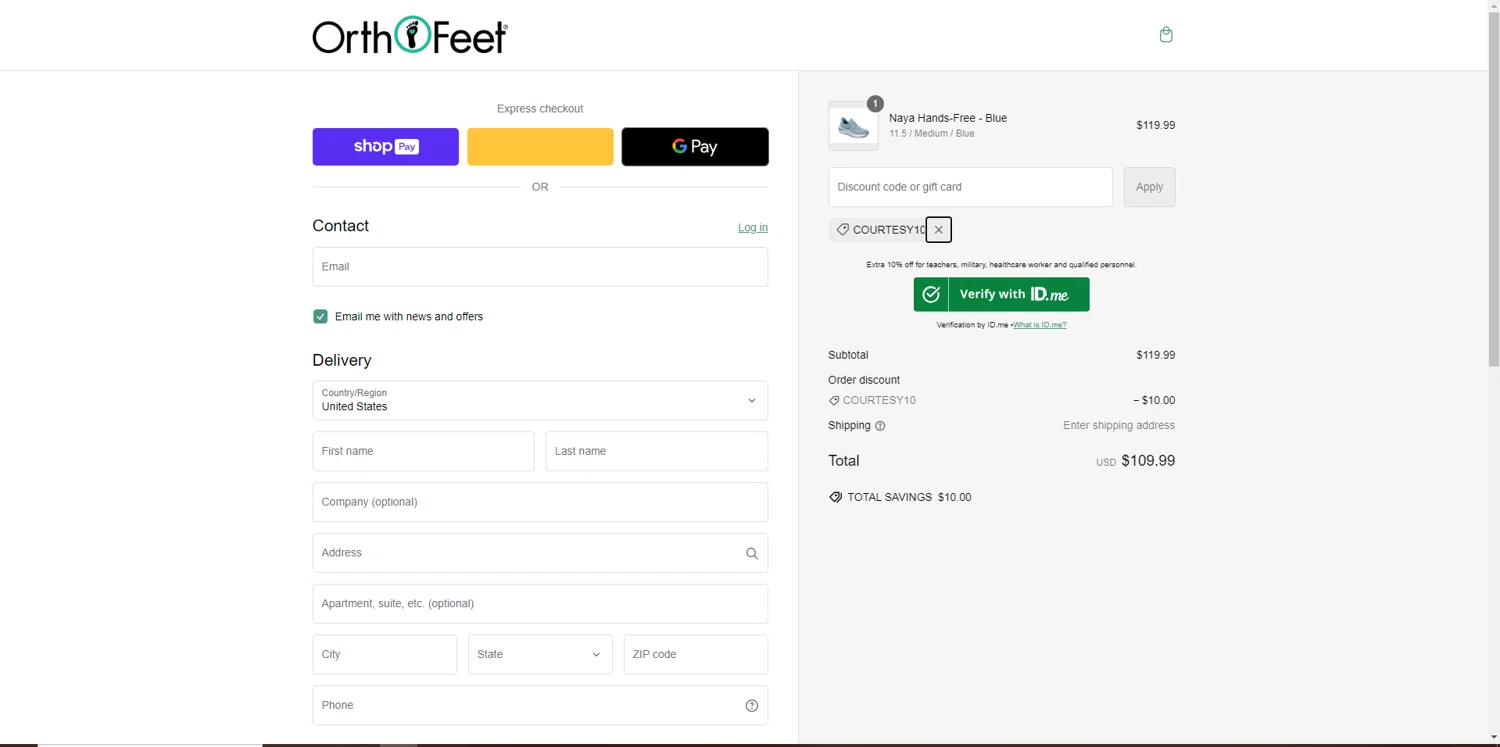 Orthofeet Discount Codes - $10 Off | October 2024
