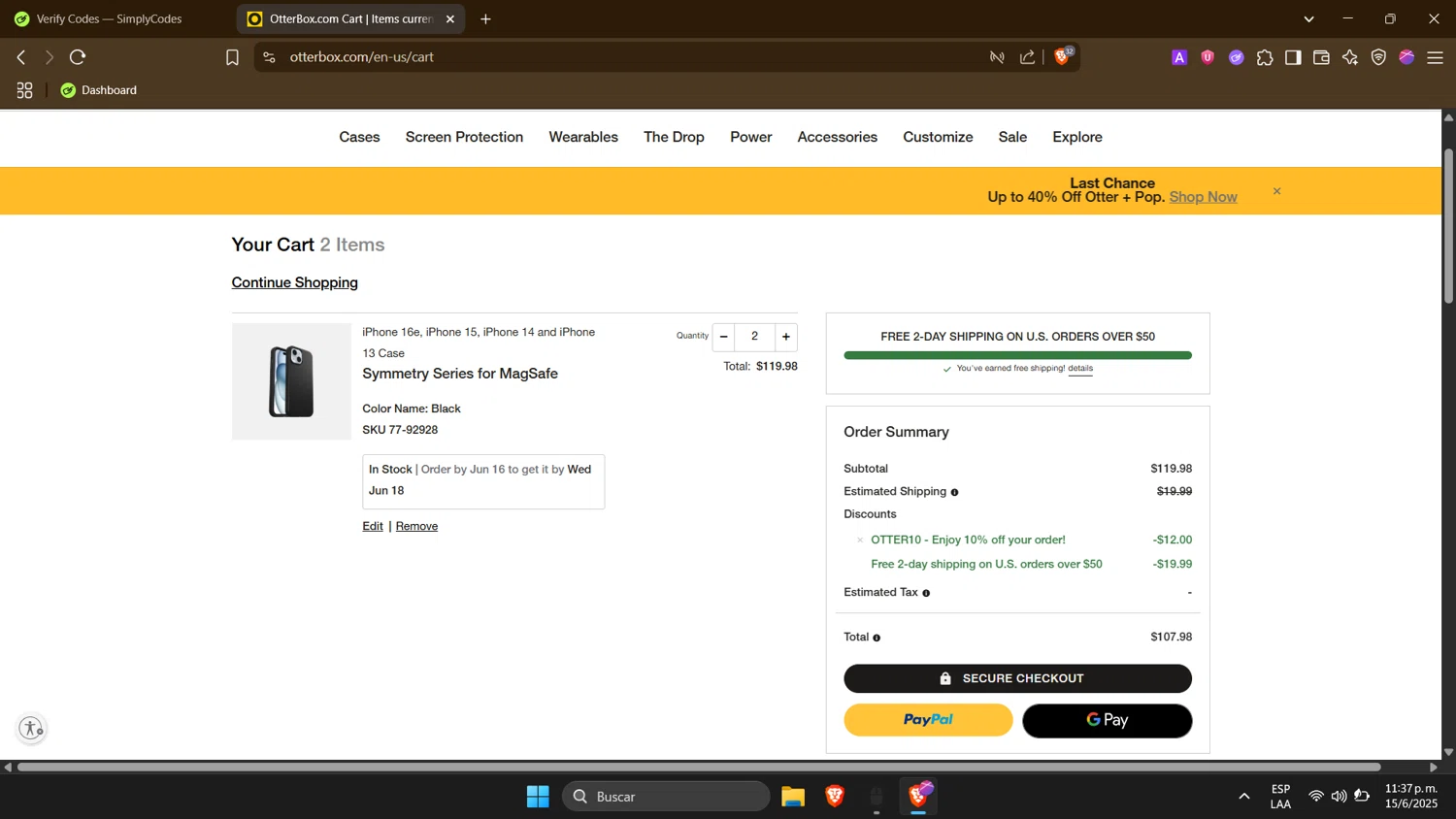 OtterBox Promo Codes - 40% Off (6 Verified) Dec 2025