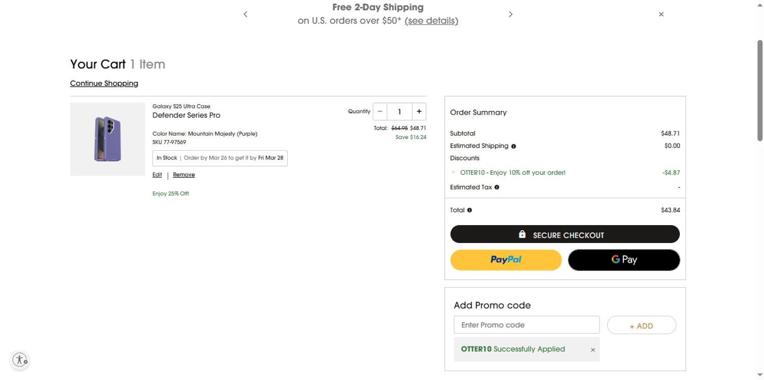 OtterBox Discount Codes - 30% Off (6 Verified) Oct 2025