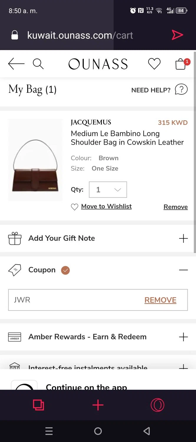 Ounass Coupons - $10 Off | October 2024